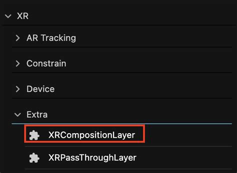 XR Composition Layer Cocos Creator