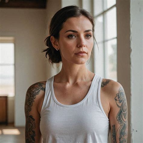 Tattooed Woman By Cyberimager On Deviantart