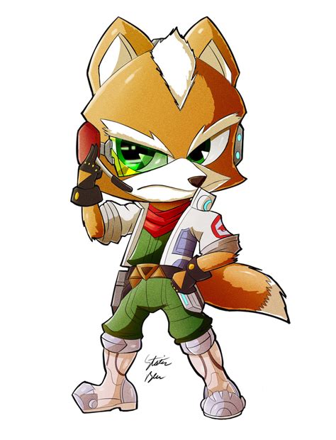 Fox Mccloud Chibi By Staticblu On Deviantart