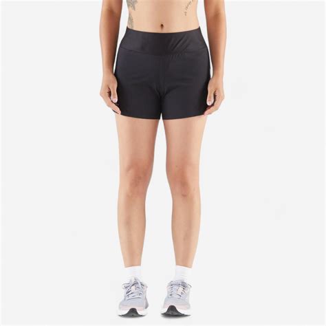Womens Running Shorts Run Dry Black