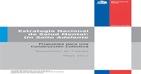 Estrategia Nacional De Salud Mental Discapacidadsiquica · Salud