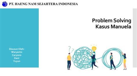 tugas problem solving pptx