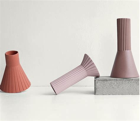 Morandi Conical Vase Handmade Ceramic Vase Minimalist Etsy