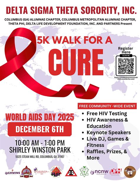 Hivaids Walk World Aids Day 2025 Dst Cac