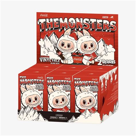 Labubu V3 Coca Cola Series Whole Set 6 Blind Boxes Hobbies And Toys