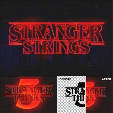 Stranger Things Text Effect Free Download