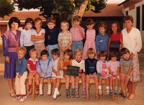 Photo De Classe Maternelle De 1981 Ecole Primaire Campagne Copains