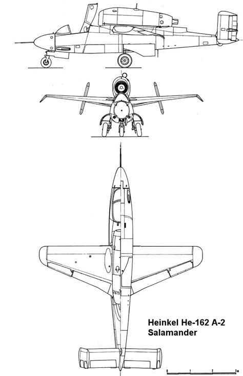 Реактивный истребитель He-162 «Spatz» (Германия) | Армии и Солдаты ...
