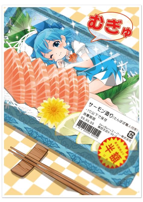 Safebooru 1girl Berry Jou Blue Eyes Blue Hair Blush Bow Chopsticks