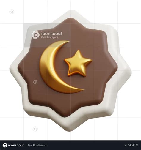 Ramadan Symbol 3d Icon Free Download Culture And Religion 3d Icons