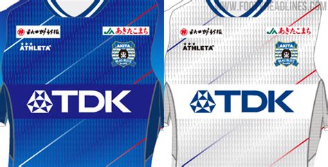Blaublitz Akita 2021 Home And Away Kits Released Footy Headlines