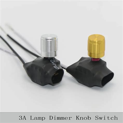 2pcslot Lamp Dimmer Knob Switch 220v 3a Table Lamp Floor Light Dimmers