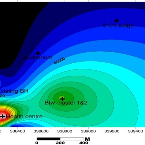 Transverse Resistance Map Of The Study Area Download Scientific Diagram