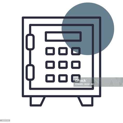 Safe Lock Icon Stock Illustration Download Image Now Database