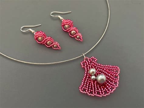 Shells Set Beading Tutorial Etsy