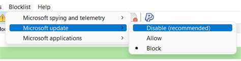 Blocklist Menu Items Allow Actually Block · Issue 512 · Henrypp