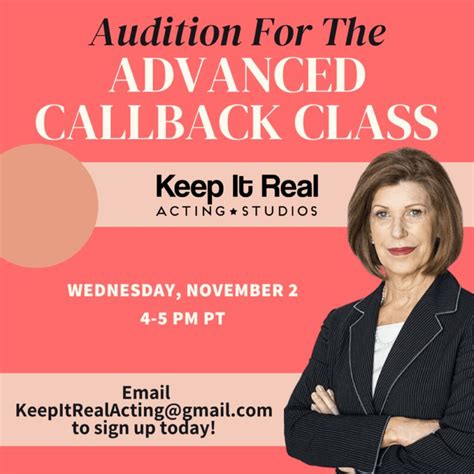 Judy Kain On Linkedin Actor Actingclass Audition