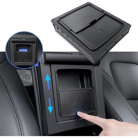 Boîte De Rangement Cachée Pour Console Centrale Tesla Tesla Model Y