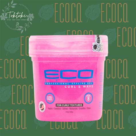 Eco Style Curl And Wave Styling Gel Lazada Indonesia