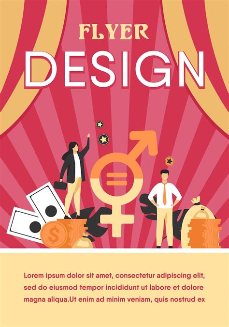 Gender Equality Poster Vectors Download Free High Quality Vectors