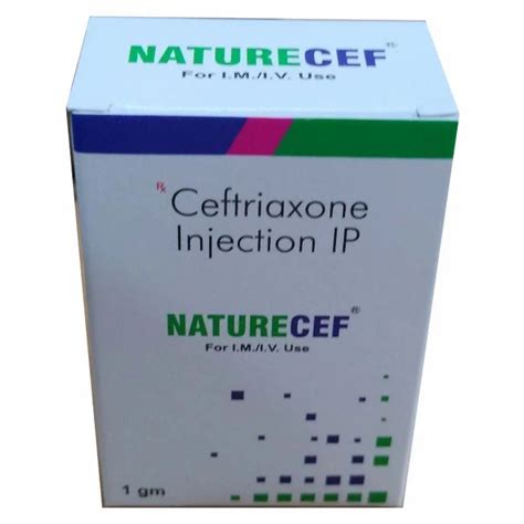 1gm Ceftriaxone Injection Ip At ₹ 58 Box Ceftriaxone Sodium Injection In Bhubaneswar Id