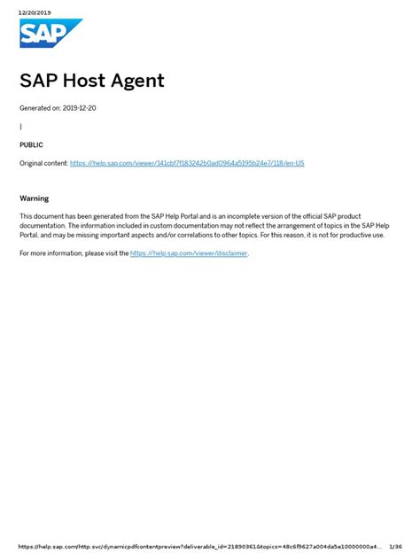 Autoupgrade Sap Host Agent Pdf Operating System Command Line Interface
