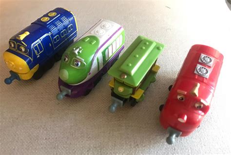 Chuggington Die Cast Railway Train Wilson Koko Brewster And Zephie
