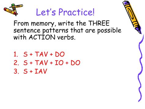 Ppt Action Verbs Transitive And Intransitive Direct And Indirect Objects Powerpoint