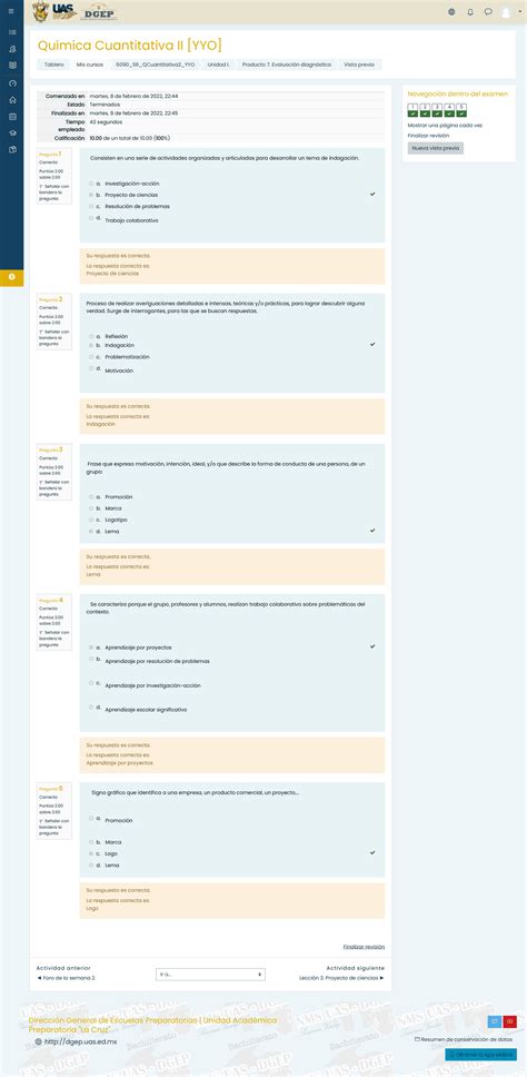 Producto 7 De Química Exámenes De Química Docsity