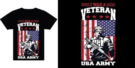 Premium Vector Veteran Tshirt Design