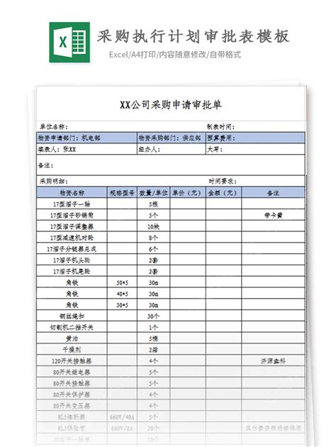 Purchase Execution Plan Approval Form Template Template Download On Pngtree