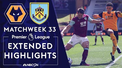 Wolves V Burnley Premier League Highlights 4252021 Nbc Sports