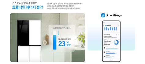 Bespoke Ai 냉장고 4도어 키친핏 615l Uv탈취 Rf60db9kf2ap Samsung 대한민국