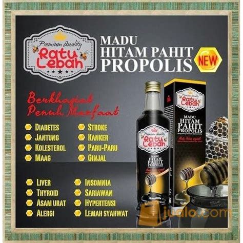 Jual Jual Madu Hitam Plus Propolis Ratu Lebah Mampang Shopee Indonesia
