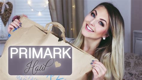 PRIMARK Haul November 2016 YouTube