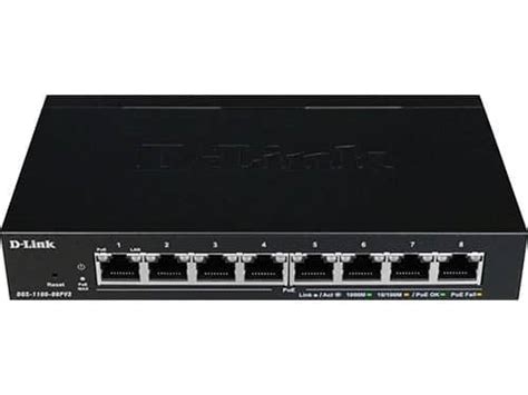 Aiphone IPW POE8 8 Port Gigabit PoE Smart Managed Switch