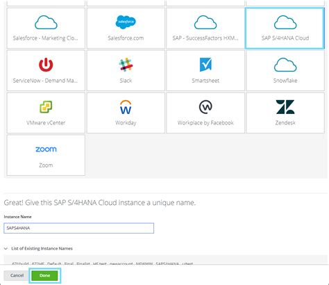 Create A Sap S4hana Instance In Skyhigh Casb Skyhigh Security