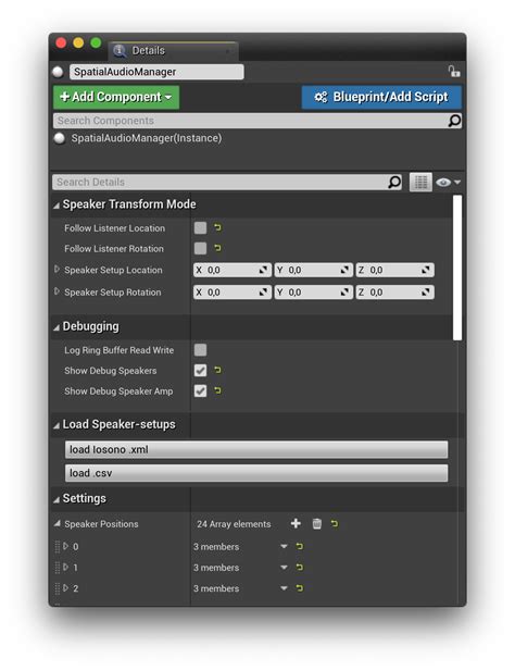 Github Tobiasgrothmannspatial Audio Plugin For Unreal Engine