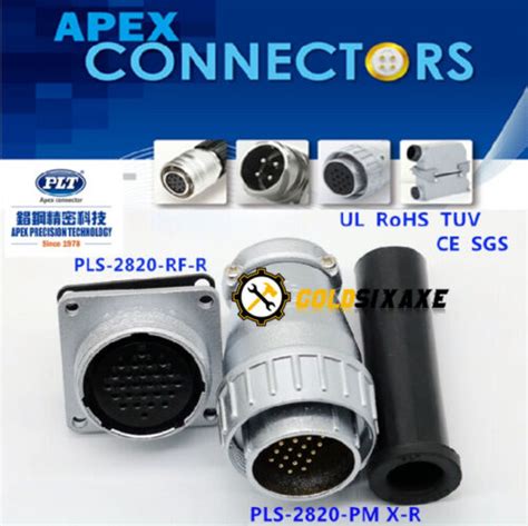 Set APEX PLS RF PM Cores Aviation Plug And PLT Socket WS Connector EBay