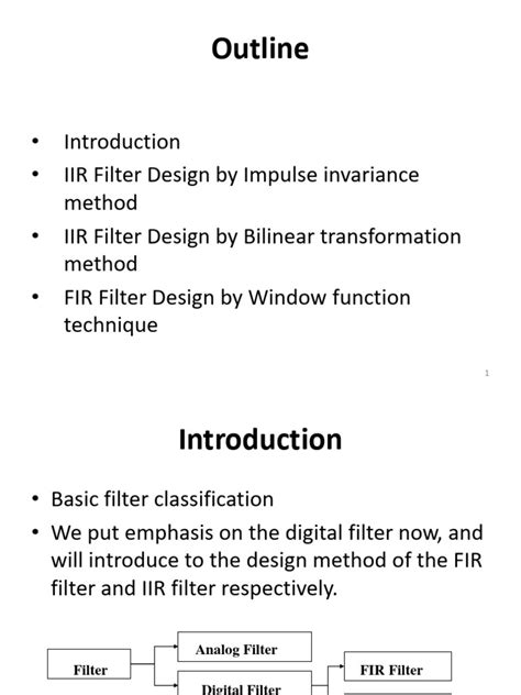 Fir And Iir Filter Design2 Pdf Computational Science