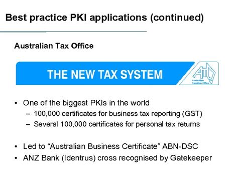 PKI Lessons From Australia Global E Business Forum