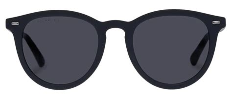 Le Specs Fire Starter Sunglasses Black Rubber Grey