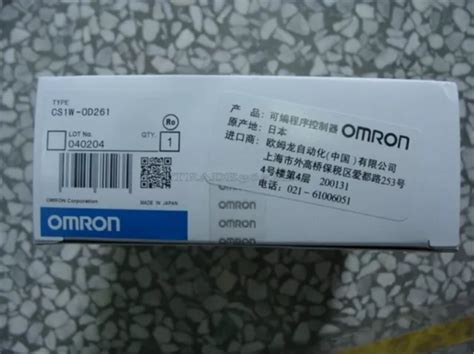 Omron Output Unit Cs1w Od261 Cs1wod261 Wu 18392 Picclick Au