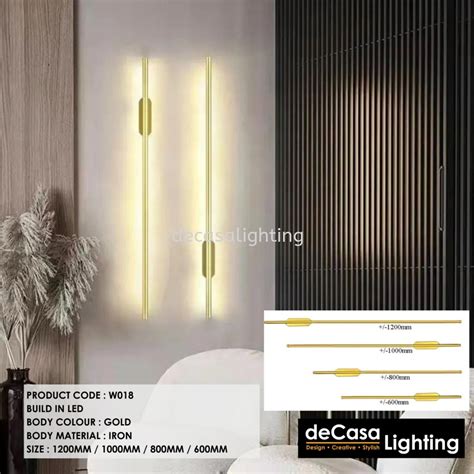 Led Wall Light W018 Contemporary Wall Light Wall Light Selangor