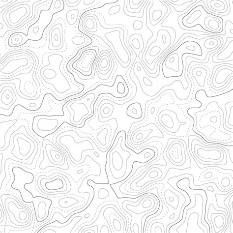 Premium Vector Topographic Map Design
