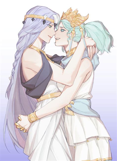Menphina And Llymlaen Final Fantasy And 1 More Drawn By Wo Dou Gao