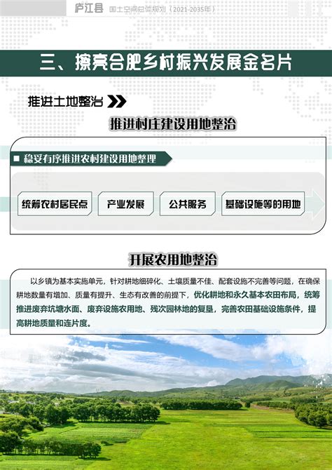 庐江县国土空间总体规划（2021 2035年）庐江县同大镇