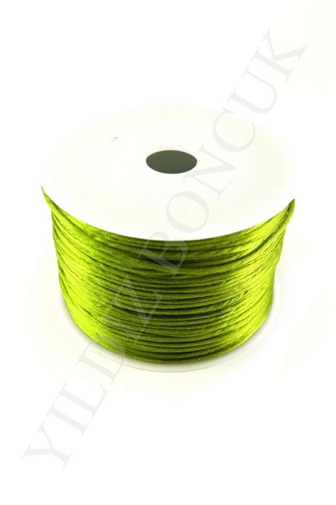 Floş İp İnce Yeşil Fİ030 Yıldız Boncuk