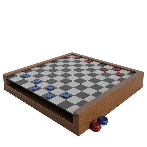 3d Checkerboard Toy Turbosquid 1960217