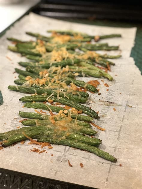 Garlic Parmesan Green Beans Gritology
